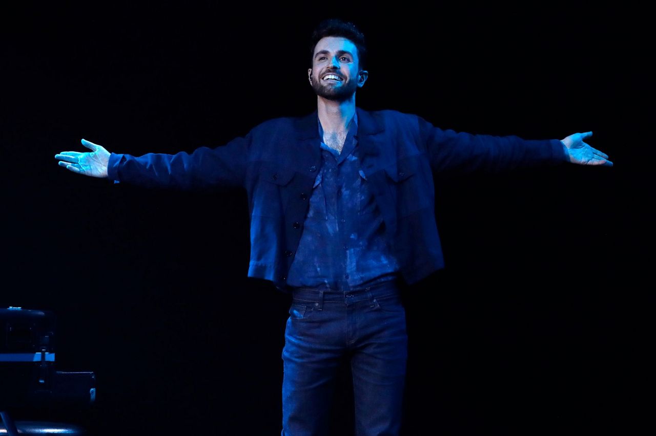 The Latest: Israeli PM wishes Eurovision contestant luck