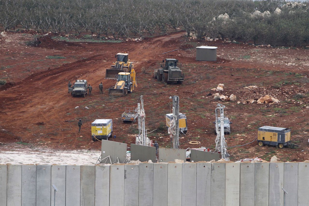 Israel launches operation to thwart Hezbollah border tunnels