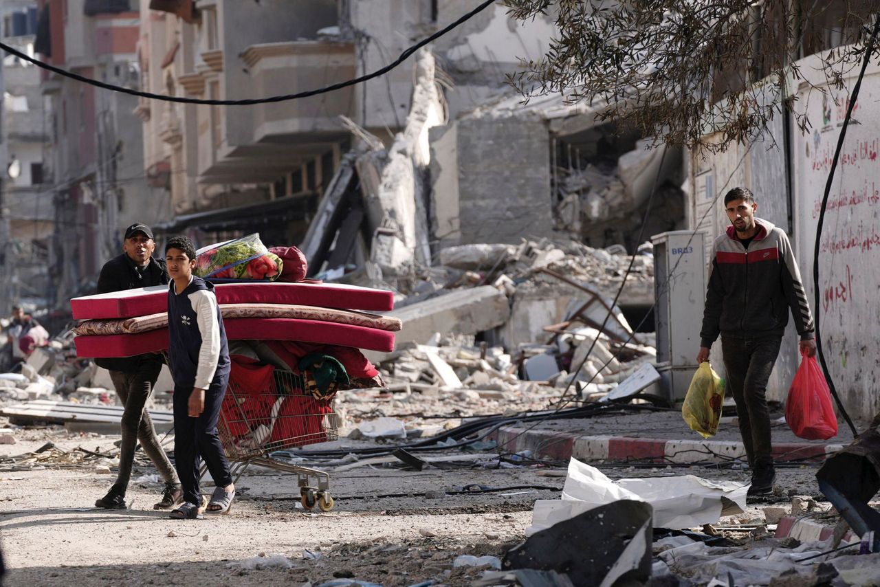 After over 100 days of war, Palestinians fight in hard-hit areas of ...