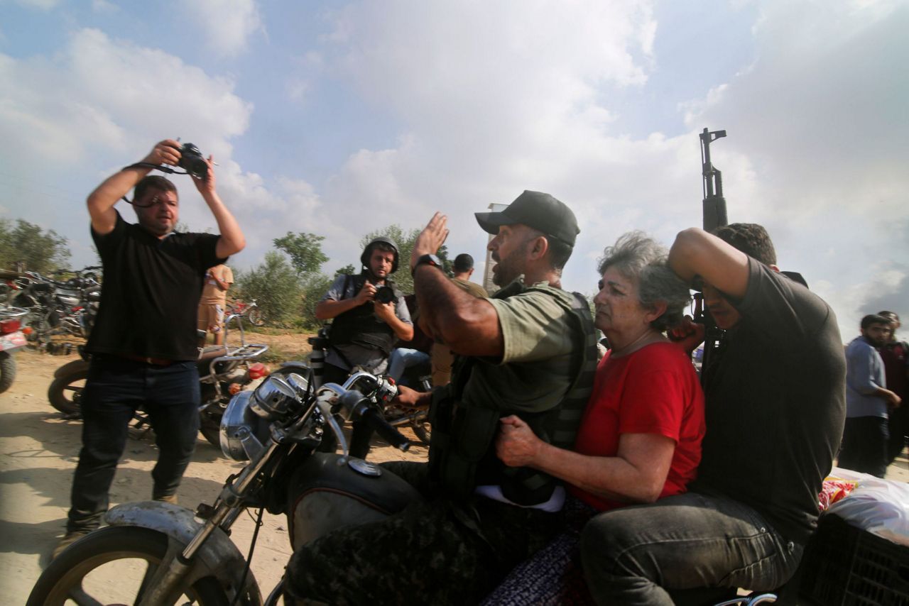 Freed Israeli hostage says she met Hamas' leader in a tunnel, where she ... Freed Israeli hostage says she met Hamas' leader in a tunnel, where she ...
