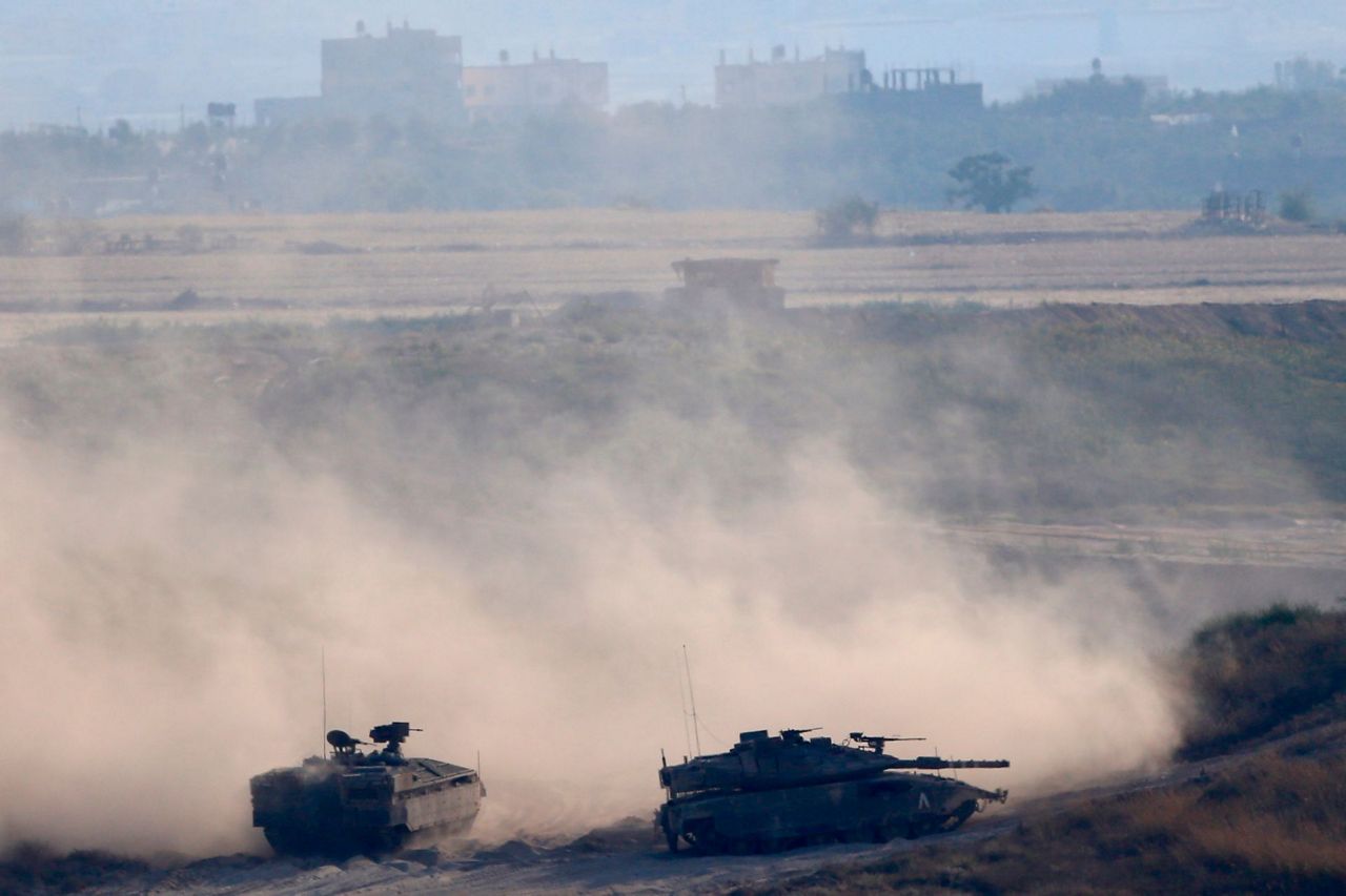 Israeli military: More than 25 mortar shells fired from Gaza