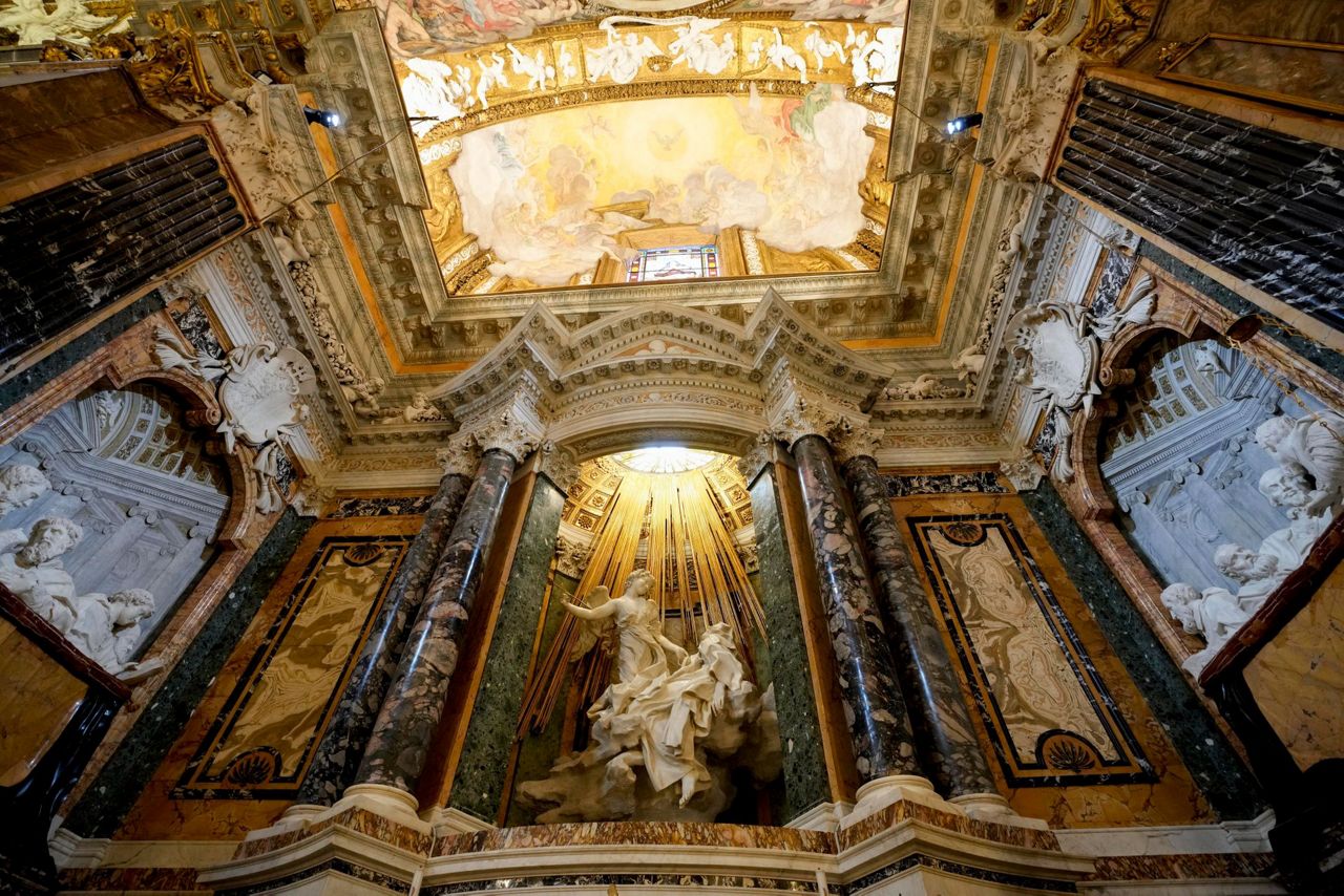 Bernini's dazzling chapel even brighter after restoration
