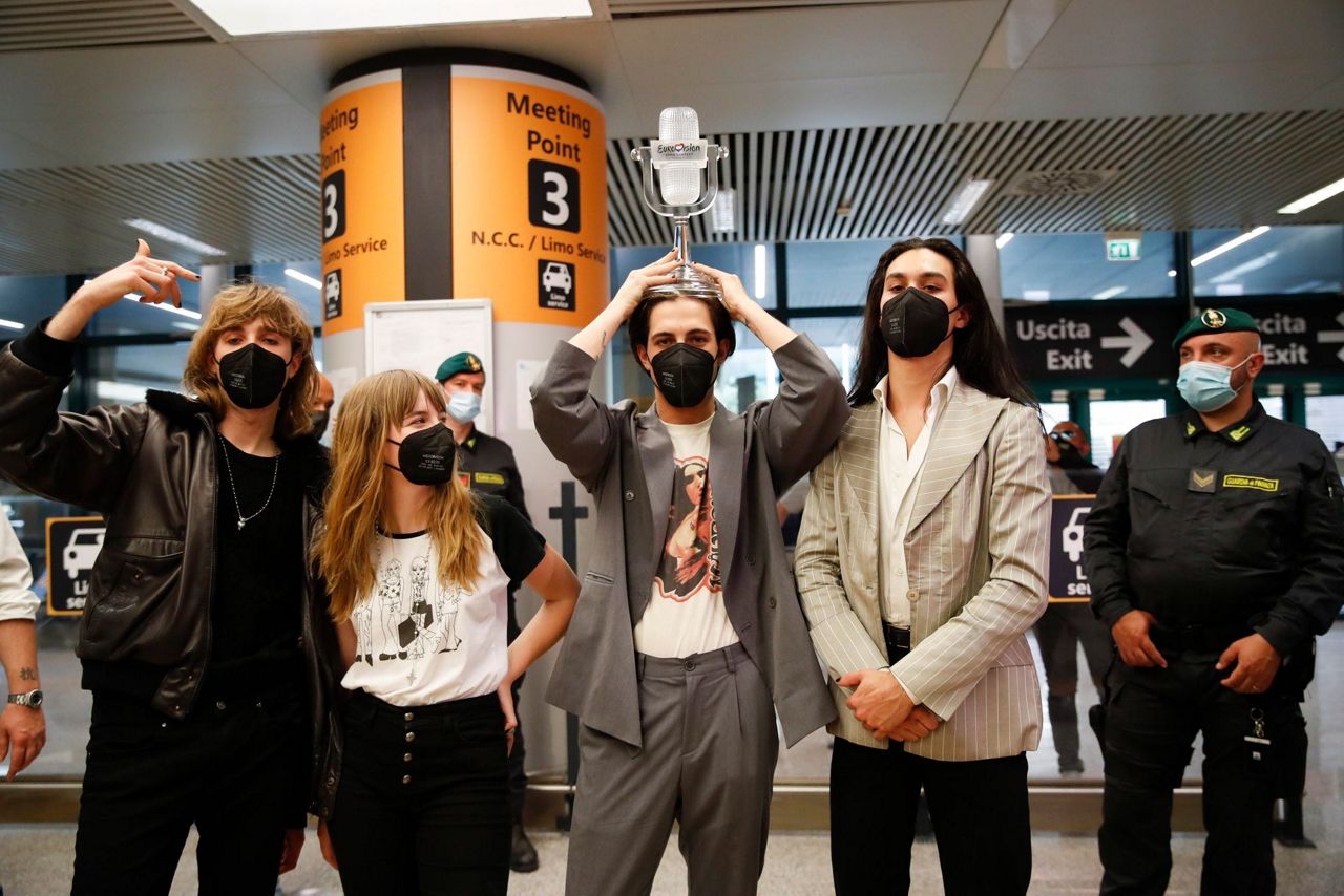 Rome band brings Eurovision back where song contests began