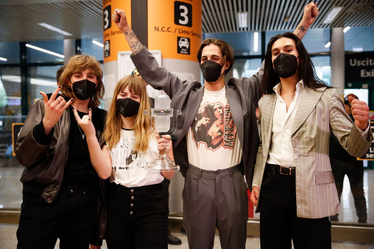 Rome band brings Eurovision back where song contests began