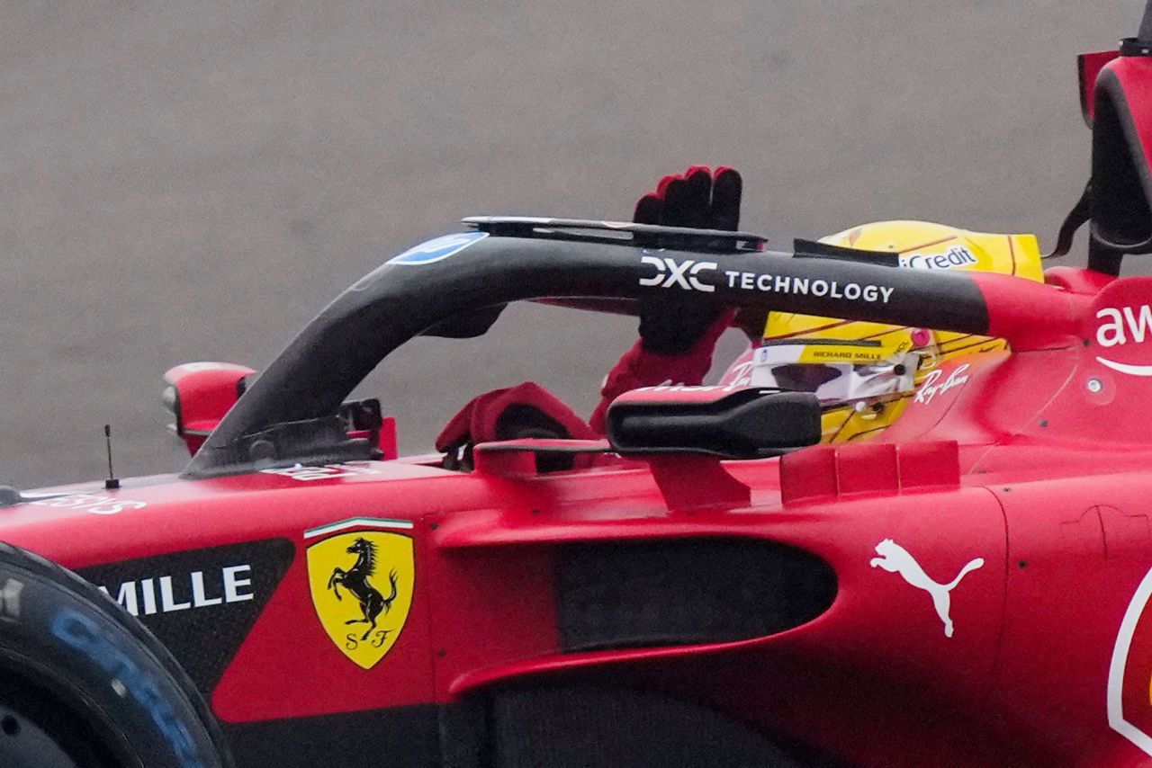 Lewis Hamilton says driving a Ferrari F1 car for first time was ...