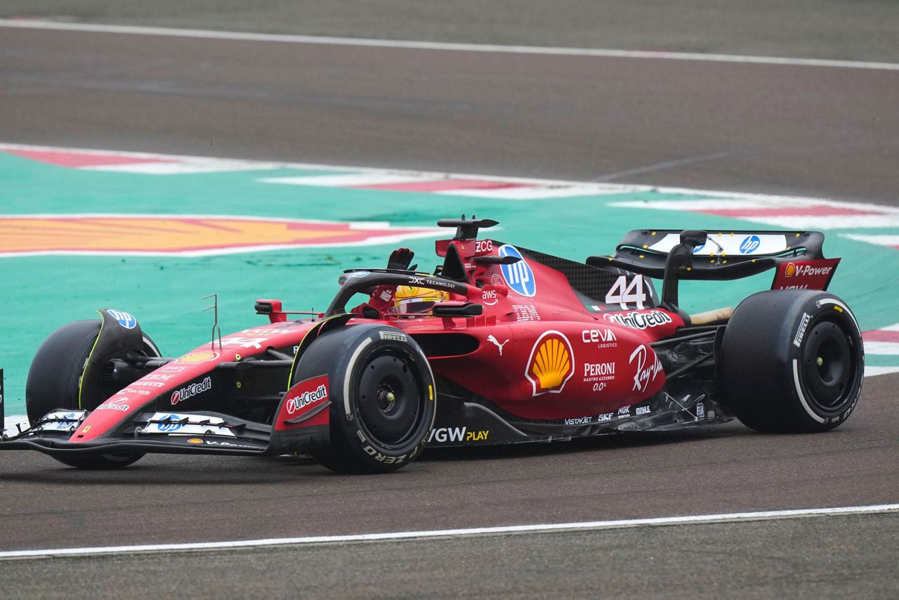 Lewis Hamilton says driving a Ferrari F1 car for first time was ...