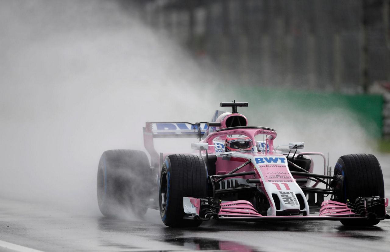 Force India driver Perez fastest in 1st Italian GP practice