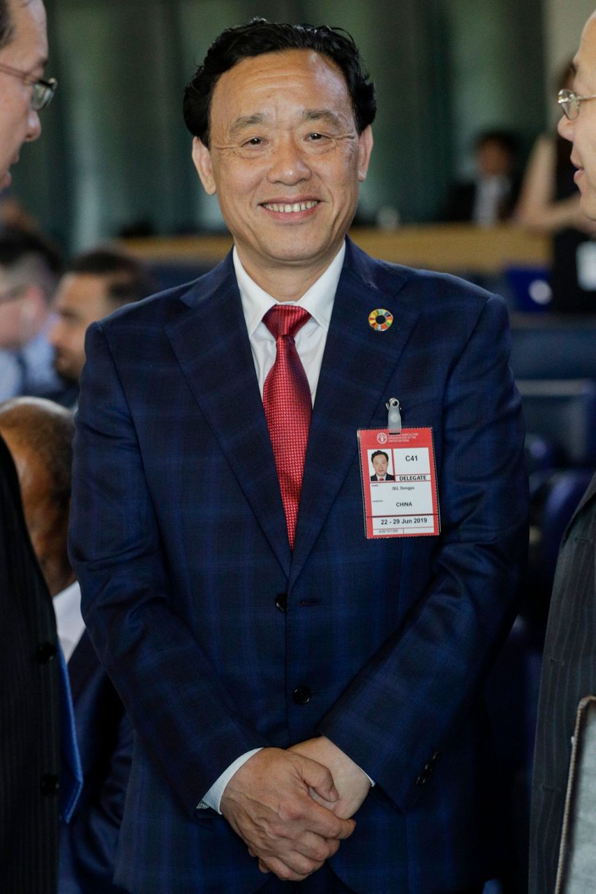 China's Qu Dongyu elected as new FAO general director