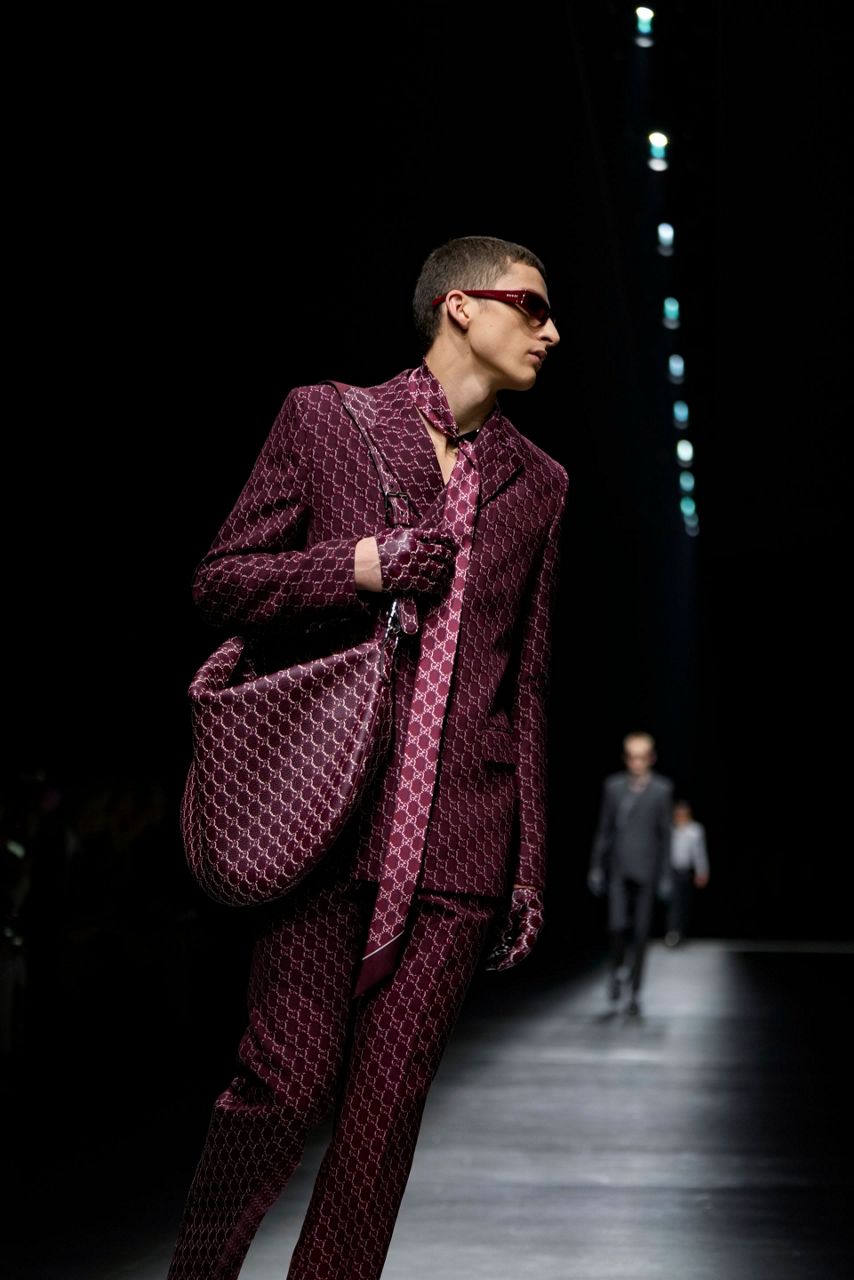 Gucci's new creative director plunges into menswear with slightly ...
