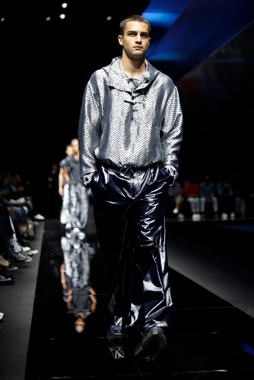 Armani unveils Italian Olympic team uniforms during MFW