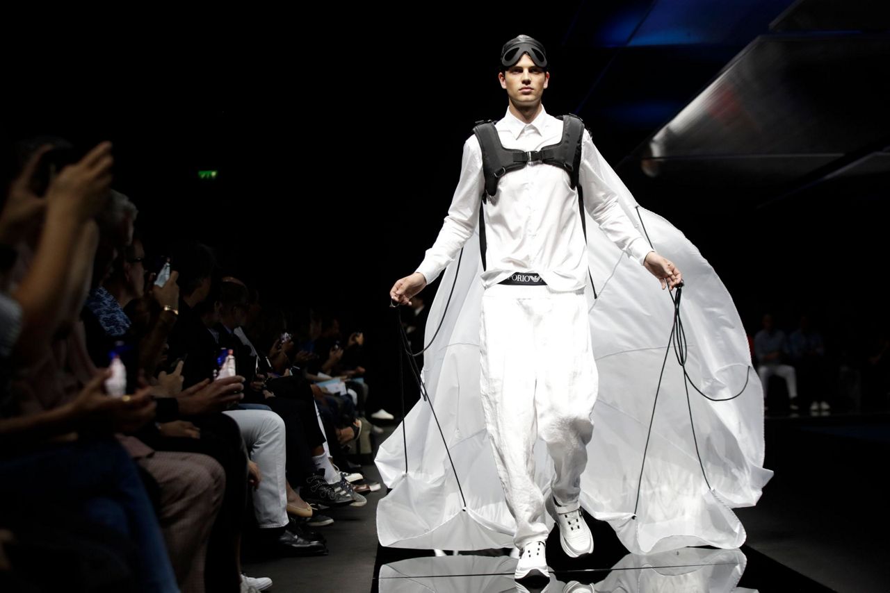 Armani unveils Italian Olympic team uniforms during MFW