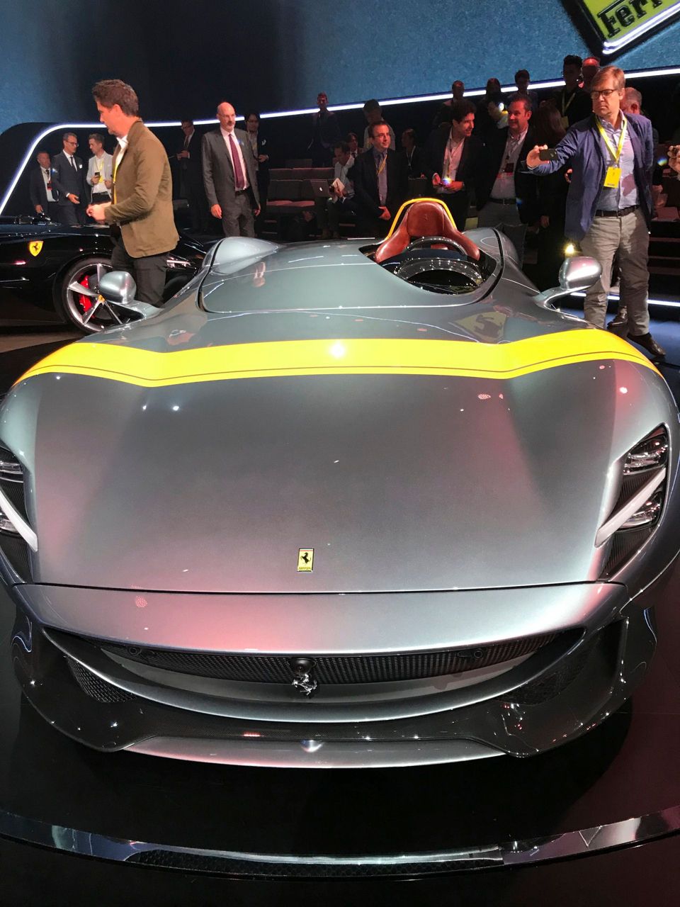 Ferrari unveils open-cockpit model as it outlines new plans