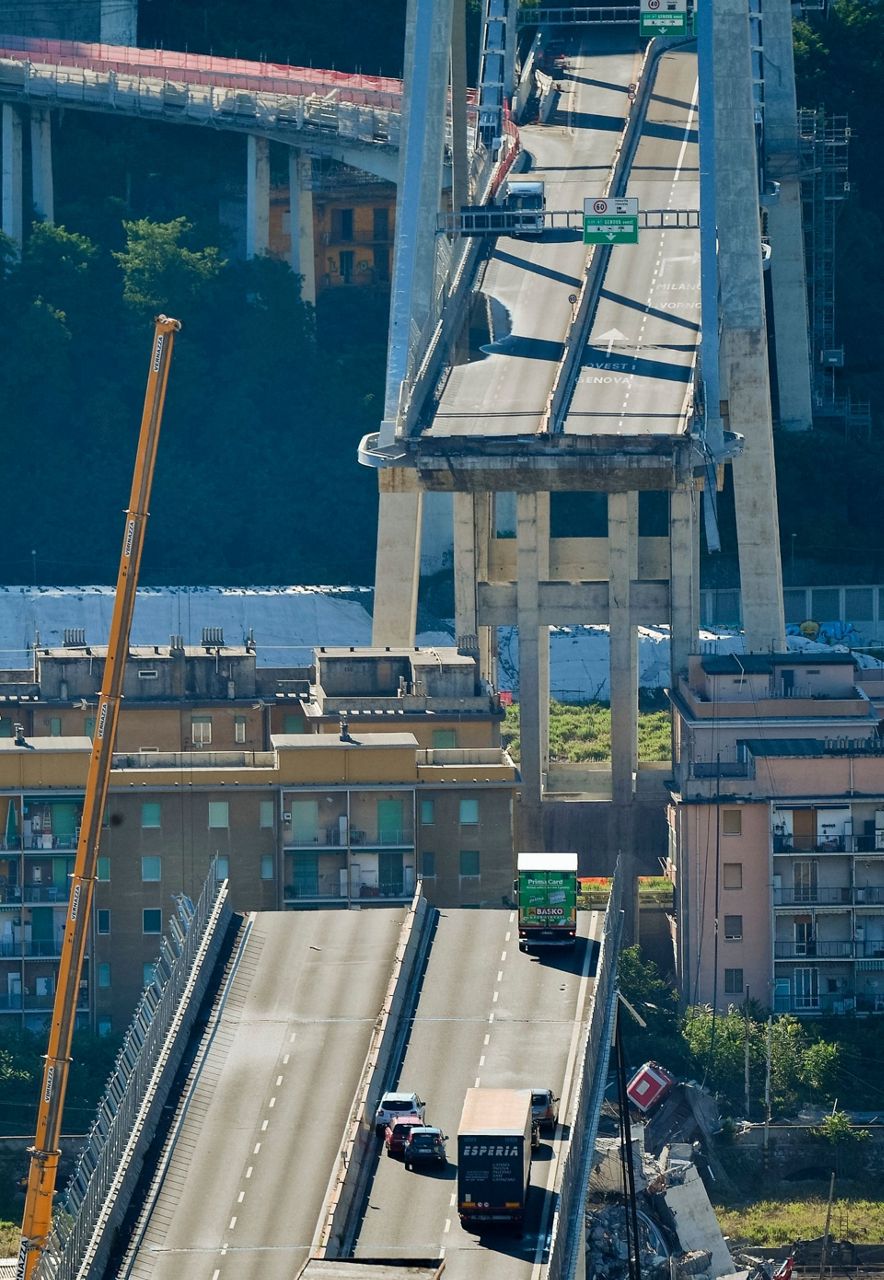 The Latest: Death toll in Italy bridge collapse rises to 37