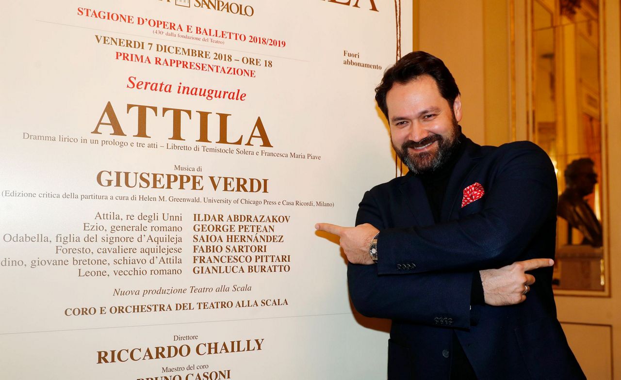 La Scala struck bridge scene from 'Attila' after Genoa