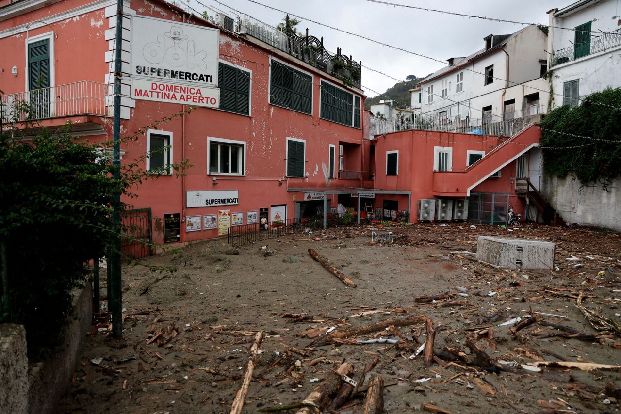 Reports: At least 8 dead in landslide on Italian island
