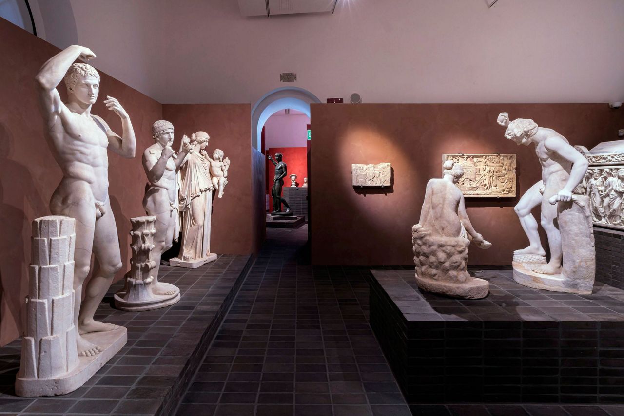 Torlonia Collection of ancient marbles displayed in Rome