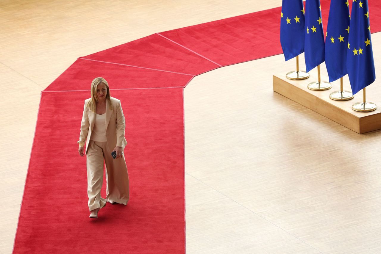 Italy's far-right Premier Meloni defies fears of harming democracy and ...