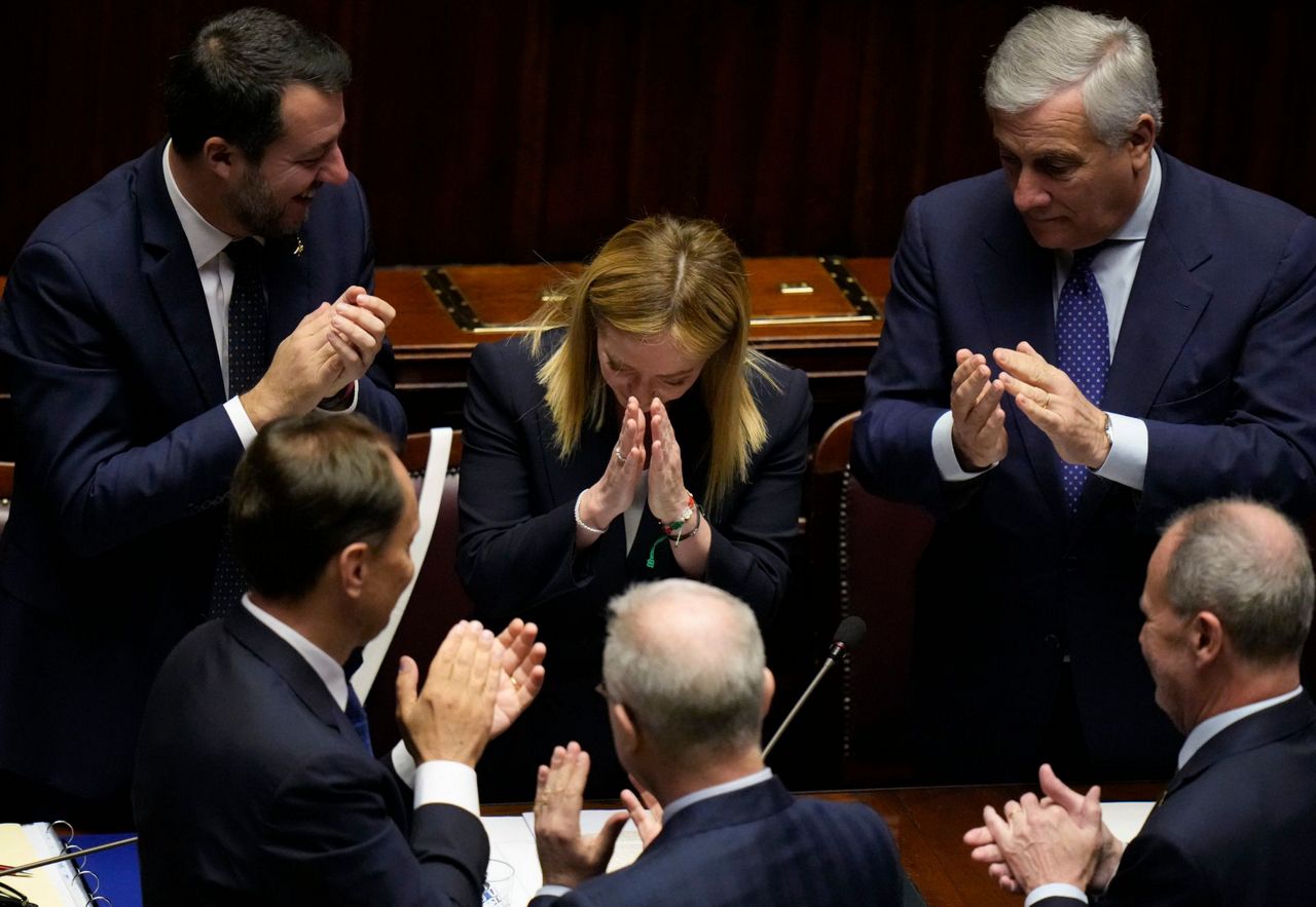 Italy's far-right Premier Meloni defies fears of harming democracy and ...