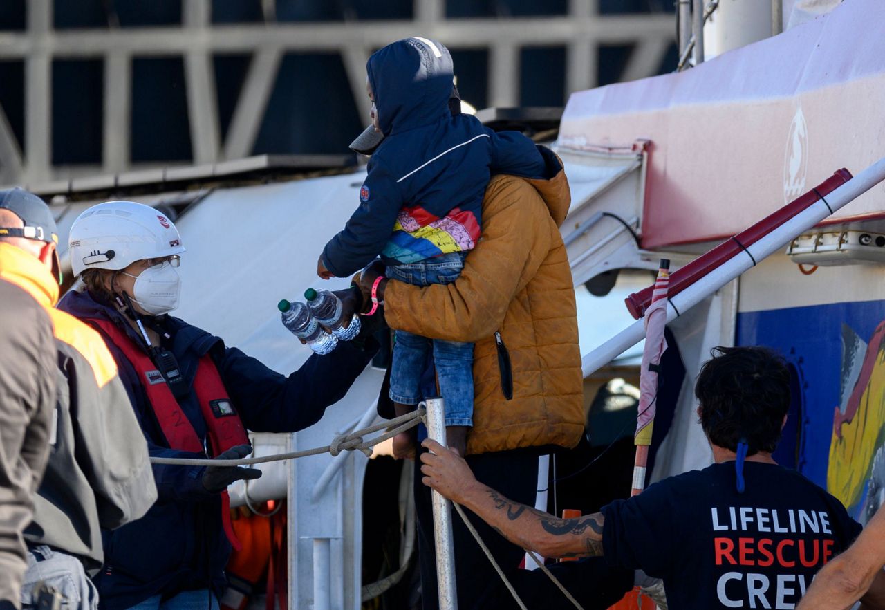 German aid group: 89 migrants allowed to disembark in Italy