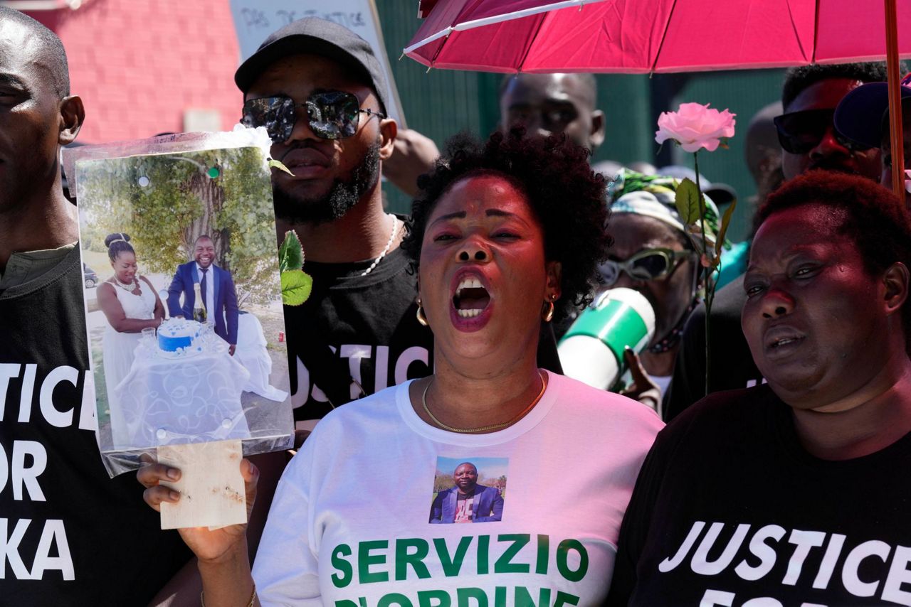 Role of race contested in killing of Nigerian man in Italy