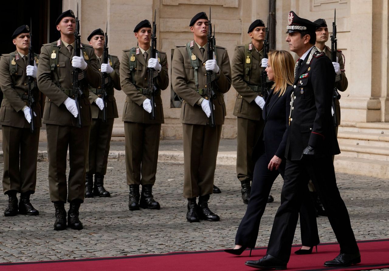 Far-right leader Giorgia Meloni sworn in as Italian premier