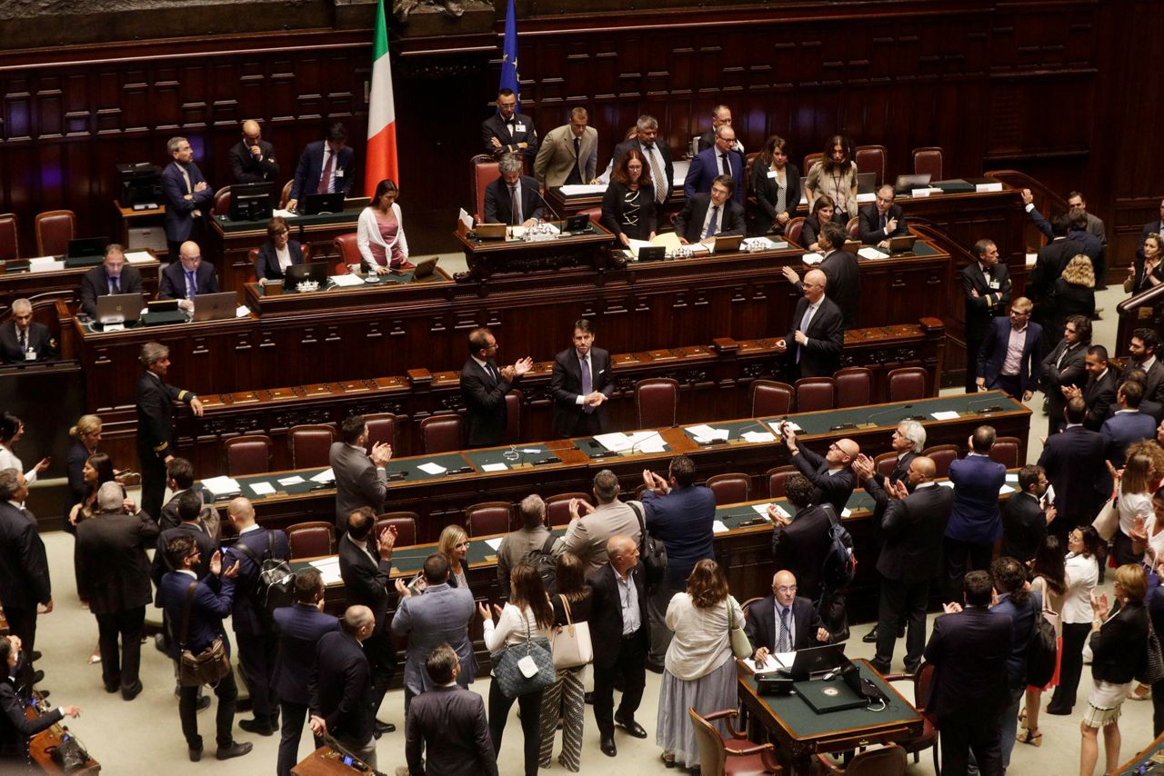 Italy's Conte pitches for support in key Parliament votes