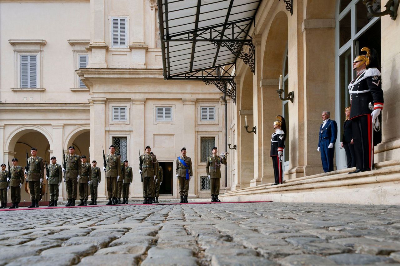 Far-right leader Giorgia Meloni sworn in as Italian premier