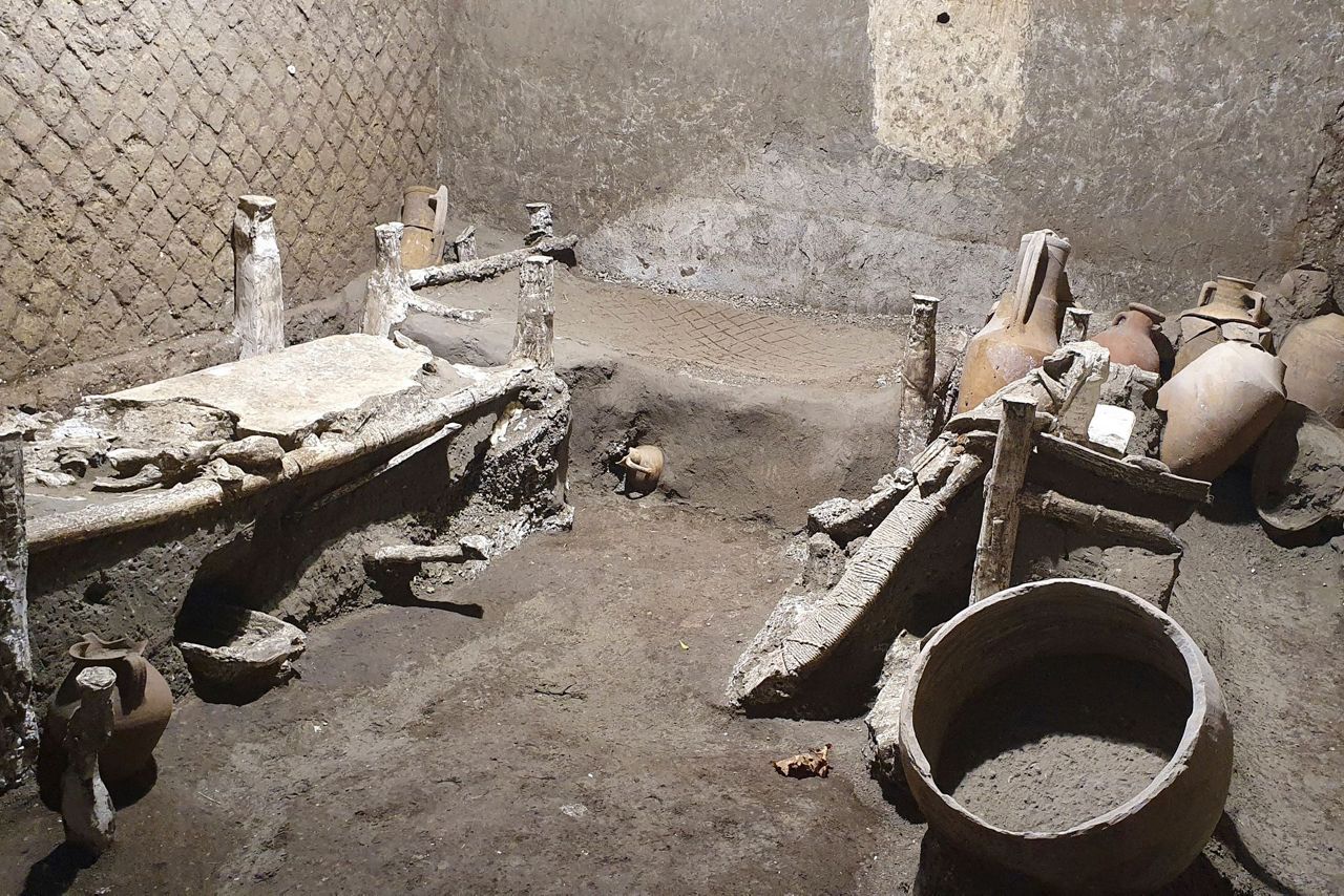 Pompeii dig yields rare window on daily life of enslaved