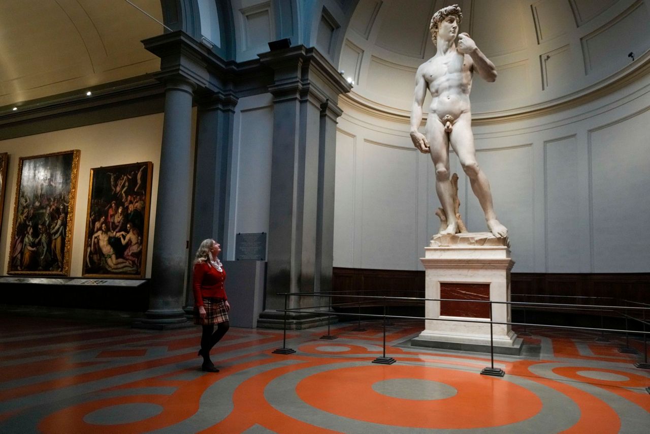 A fight to protect the dignity of Michelangelo's David raises questions ...