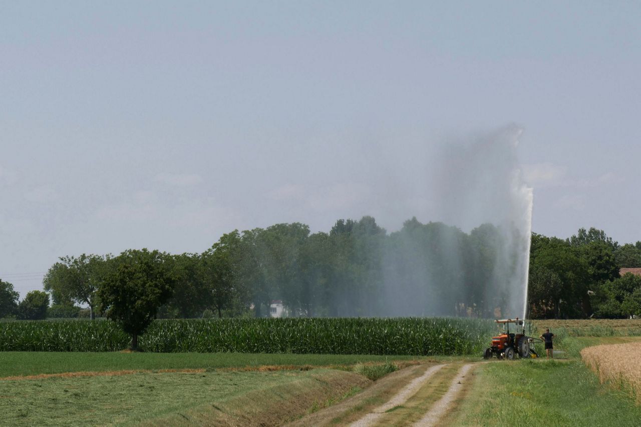Milan to turn off fountain spigots as drought bakes Italy