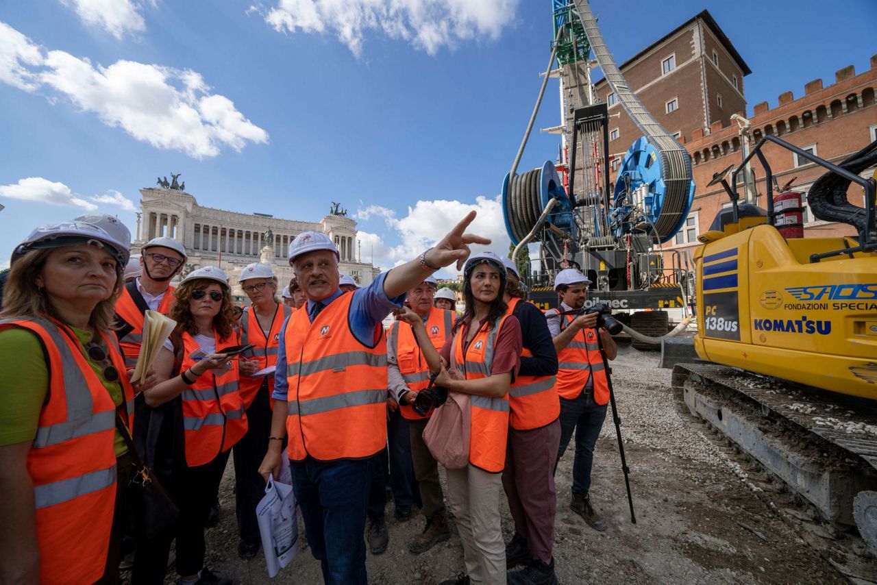 Work on new Rome subway line under the Colosseum and Forum enters ...