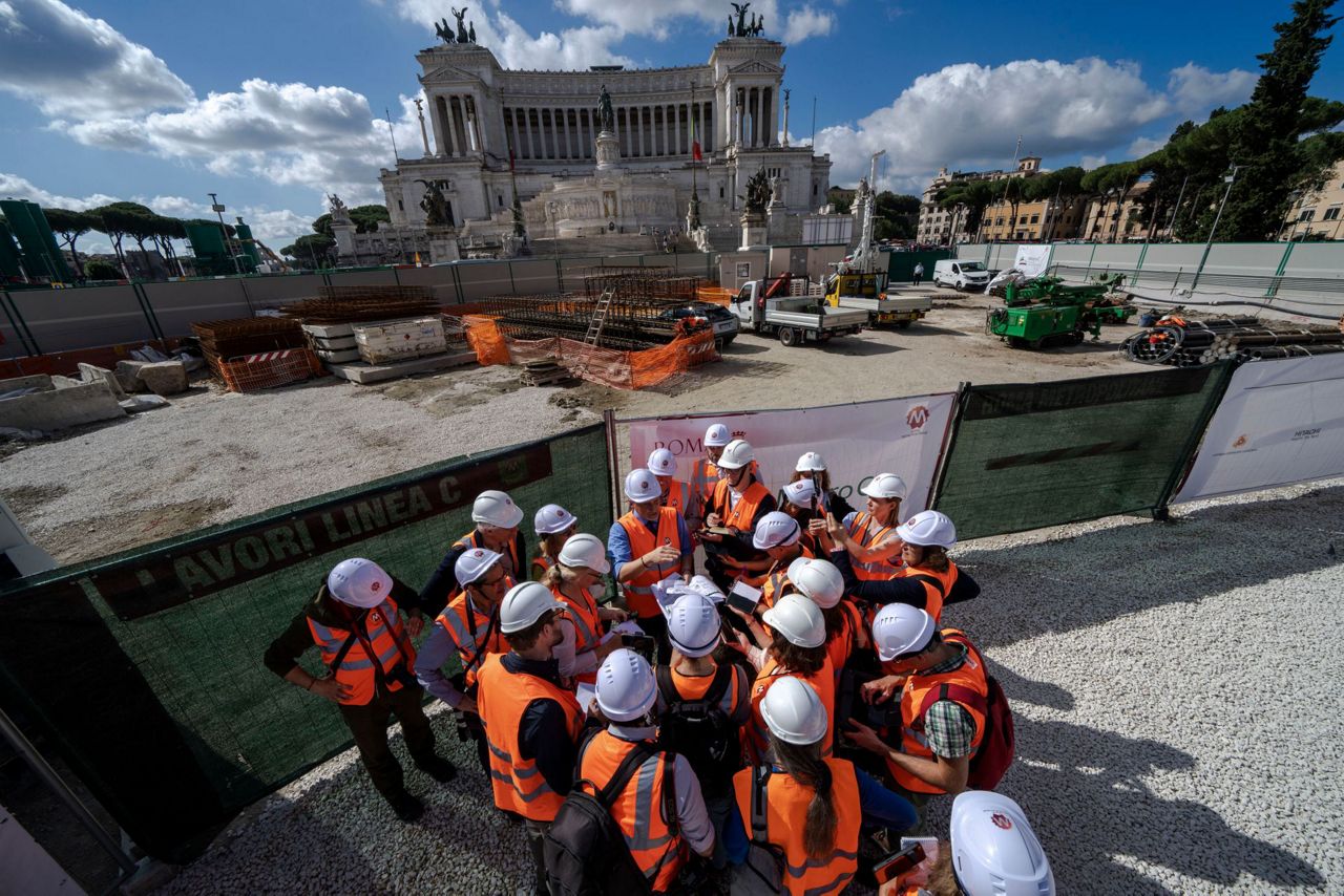 Work on new Rome subway line under the Colosseum and Forum enters ...