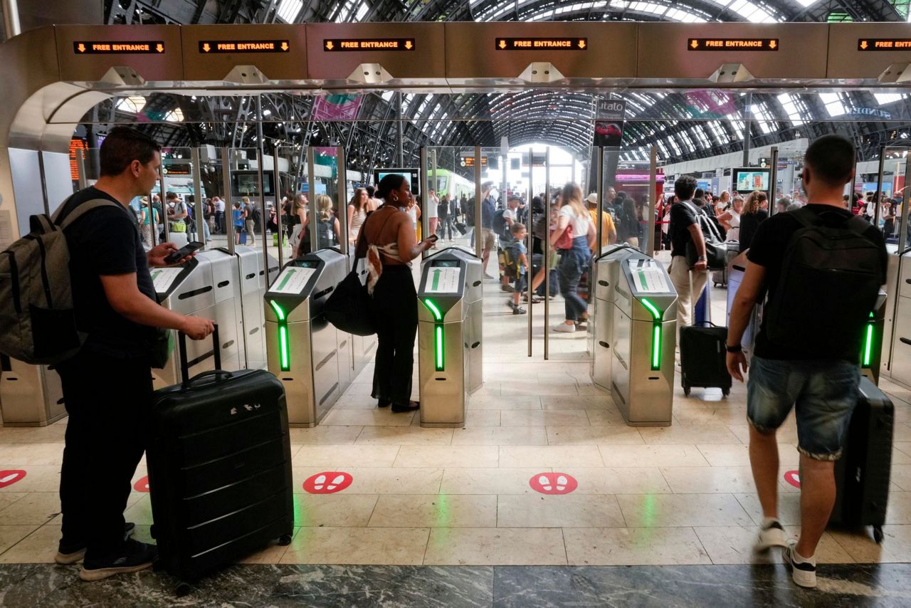 Italy rail strike strands commuters and tourists in sweltering weather ...