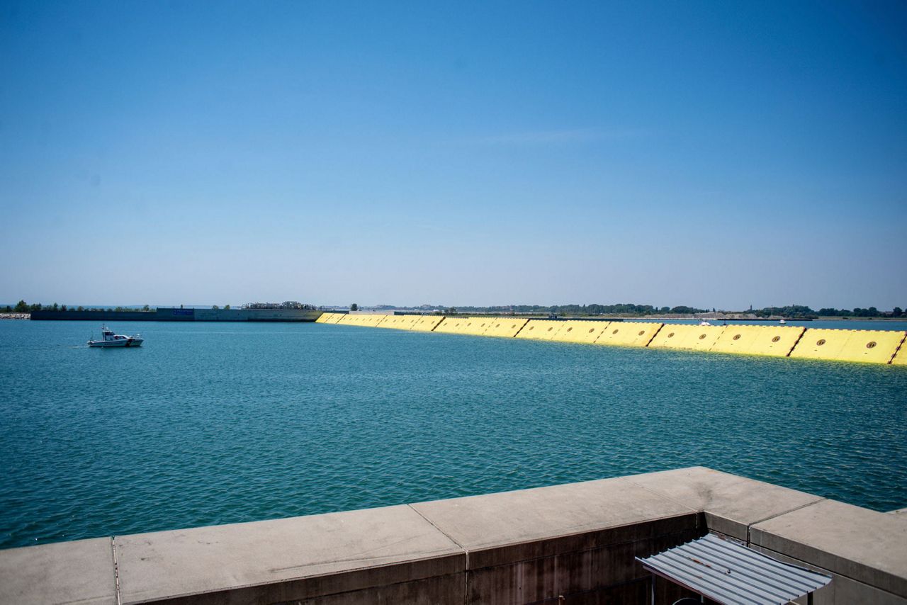 Flood-weary Venice puts "Moses" inflatable barriers to test