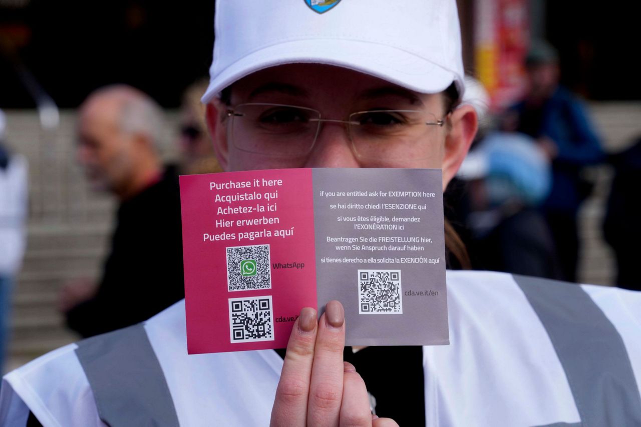 Venice launches experiment to charge day-trippers an access fee in bid ...
