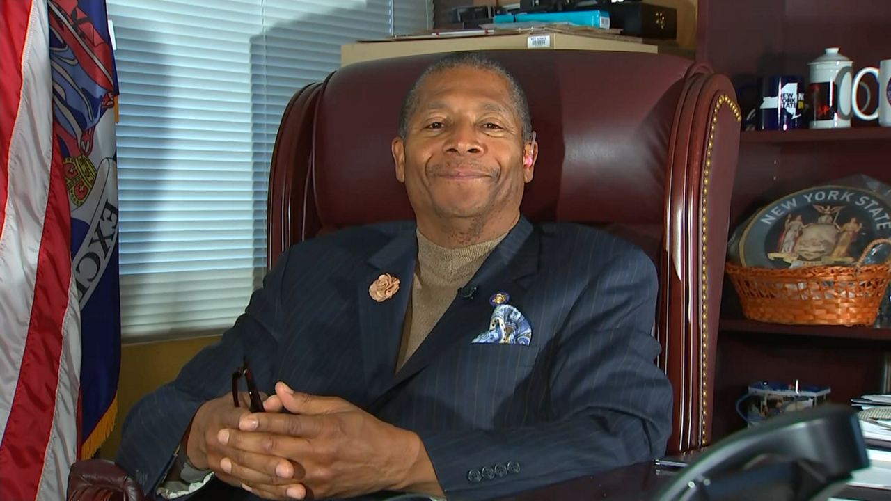 Queens State Sen. James Sanders discusses reparations