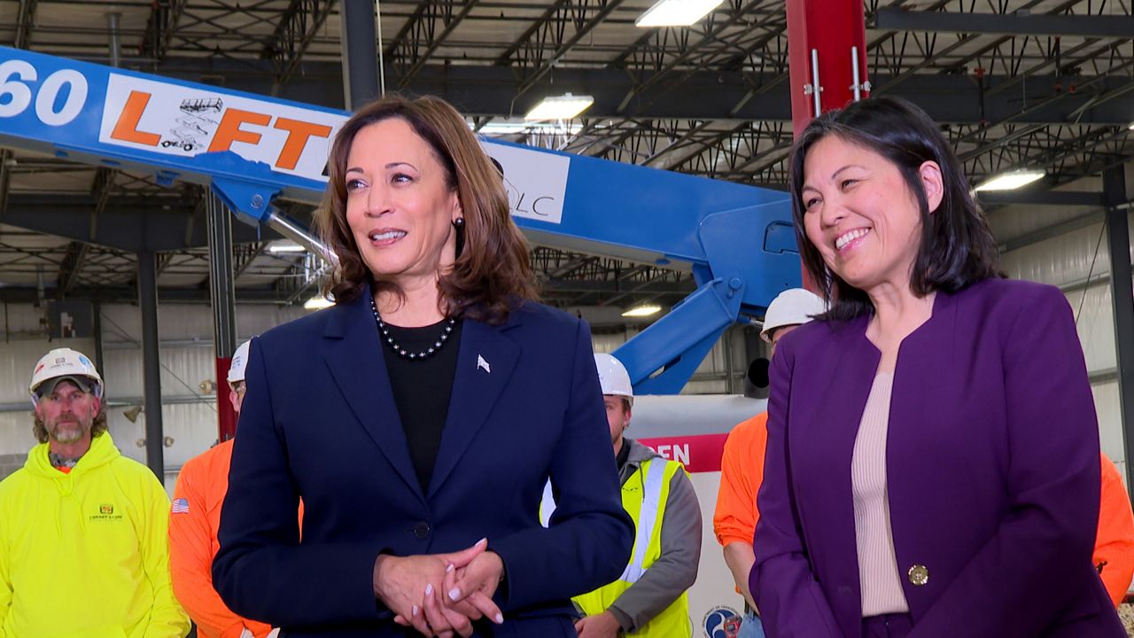 VP Harris touts apprenticeships during Madison visit