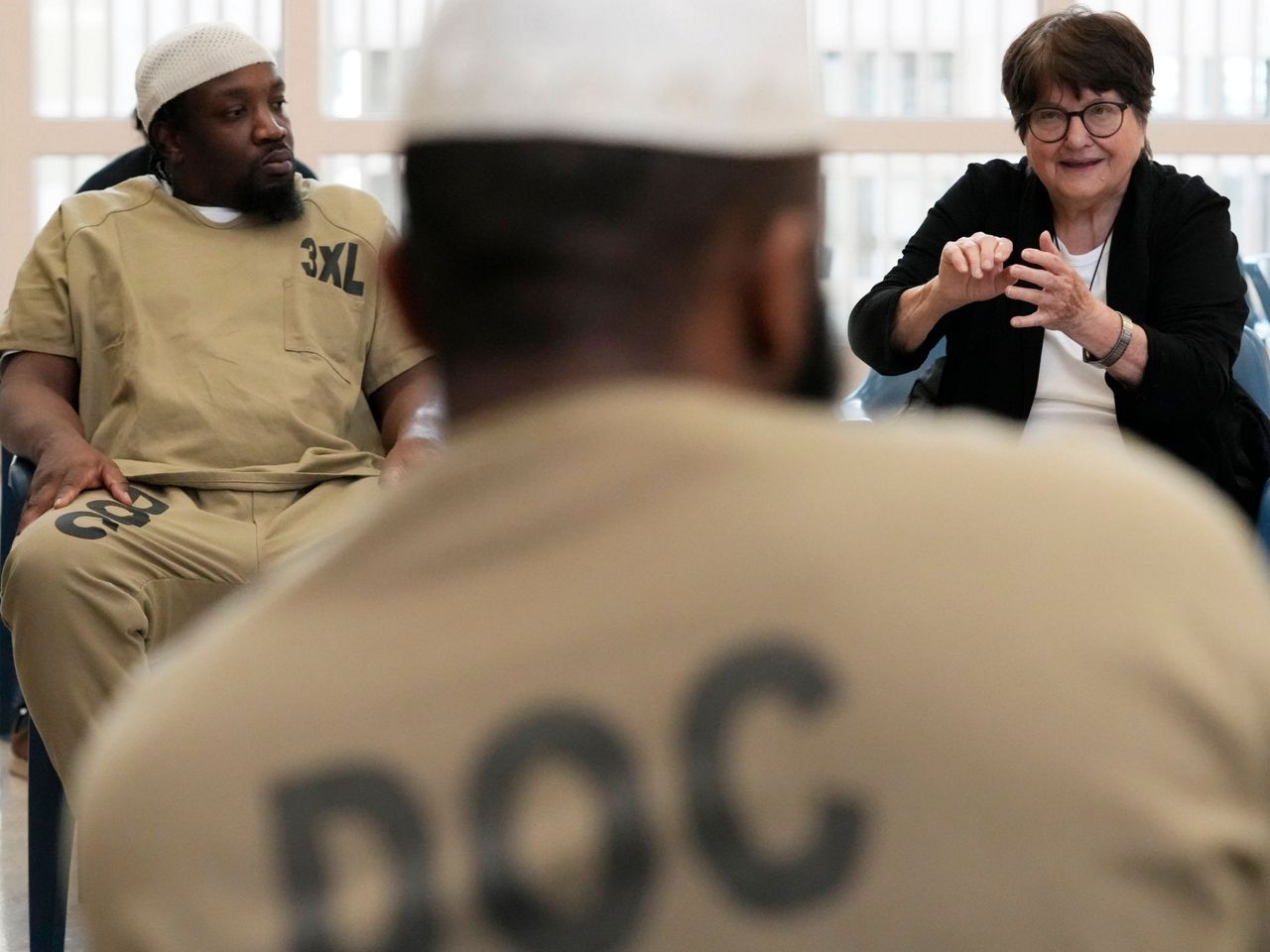 College students, inmates and a nun: A unique book club meets at one of ...