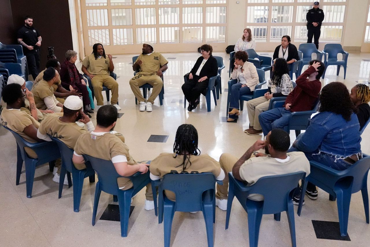 College students, inmates and a nun: A unique book club meets at one of ...