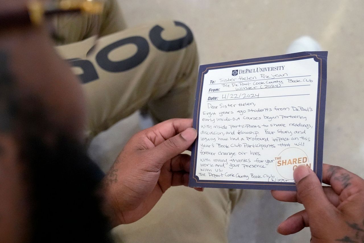 College students, inmates and a nun: A unique book club meets at one of ...