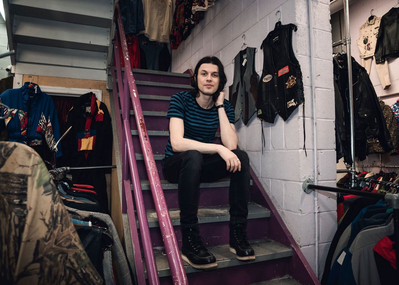 A T-shirt shopping trip with rock singer James Bay