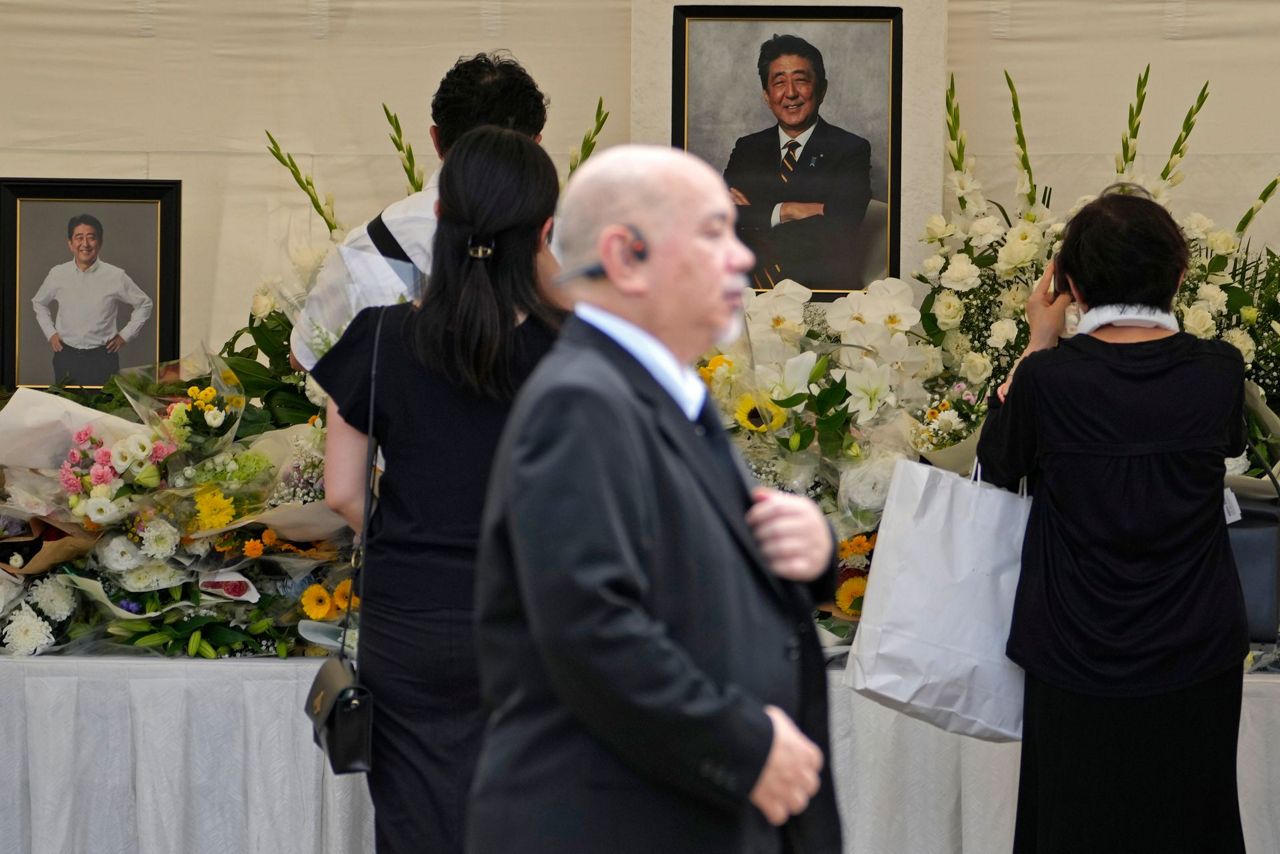 Japanese leaders mark one year since the assassination of former prime ...