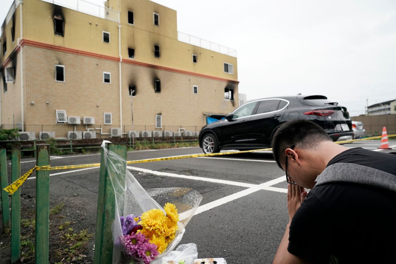 Police search Kyoto animation studio where fire killed 33
