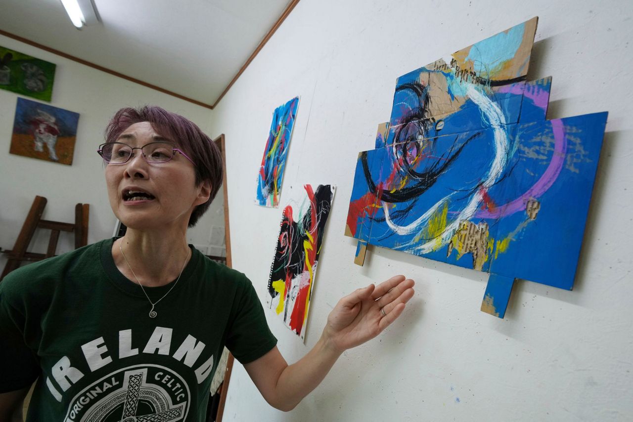 'Suffocated': Art becomes form of protest against Olympics