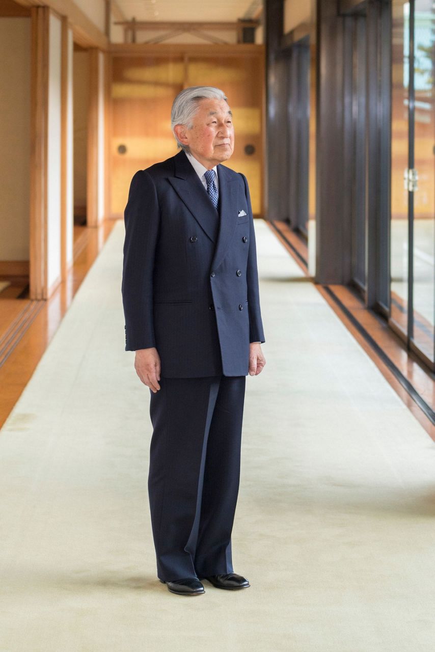 Japan emperor marks last birthday on throne, prays for peace
