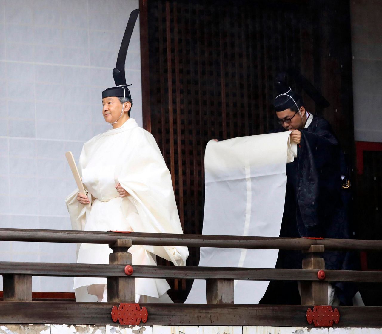 Japan's Naruhito to proclaim himself emperor at palace rite
