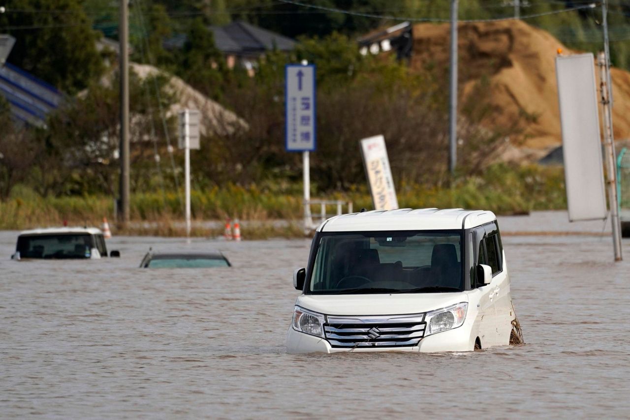 Flood, mudslides from strong rain in Japan kill at least 7