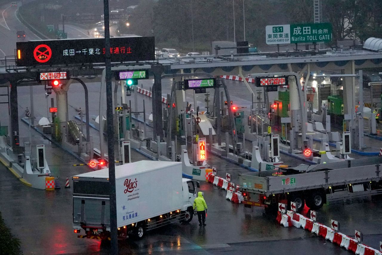 Torrential rain in eastern Japan causes flooding near Tokyo