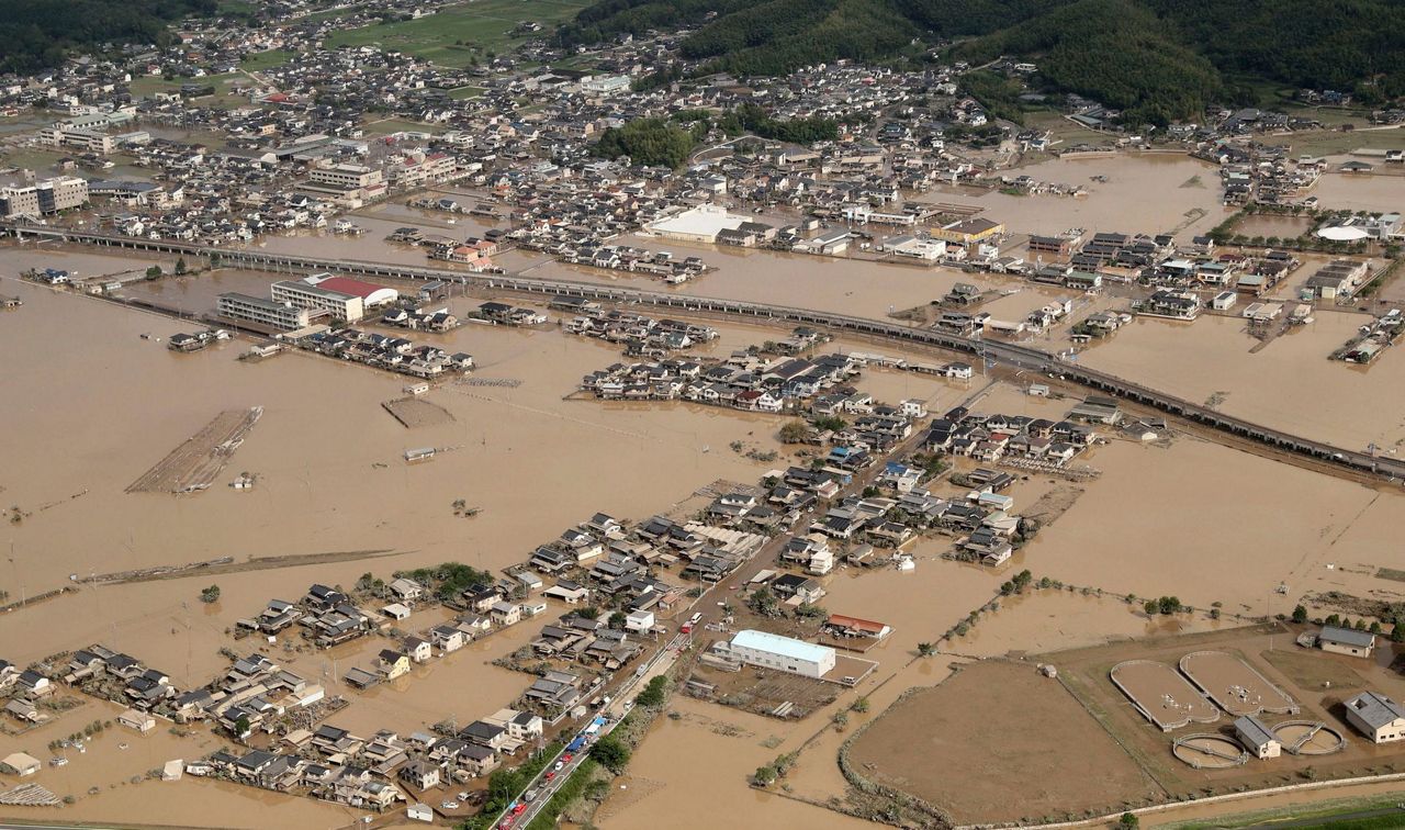 Japan tackles rescue, cleanup from massive damage from rain