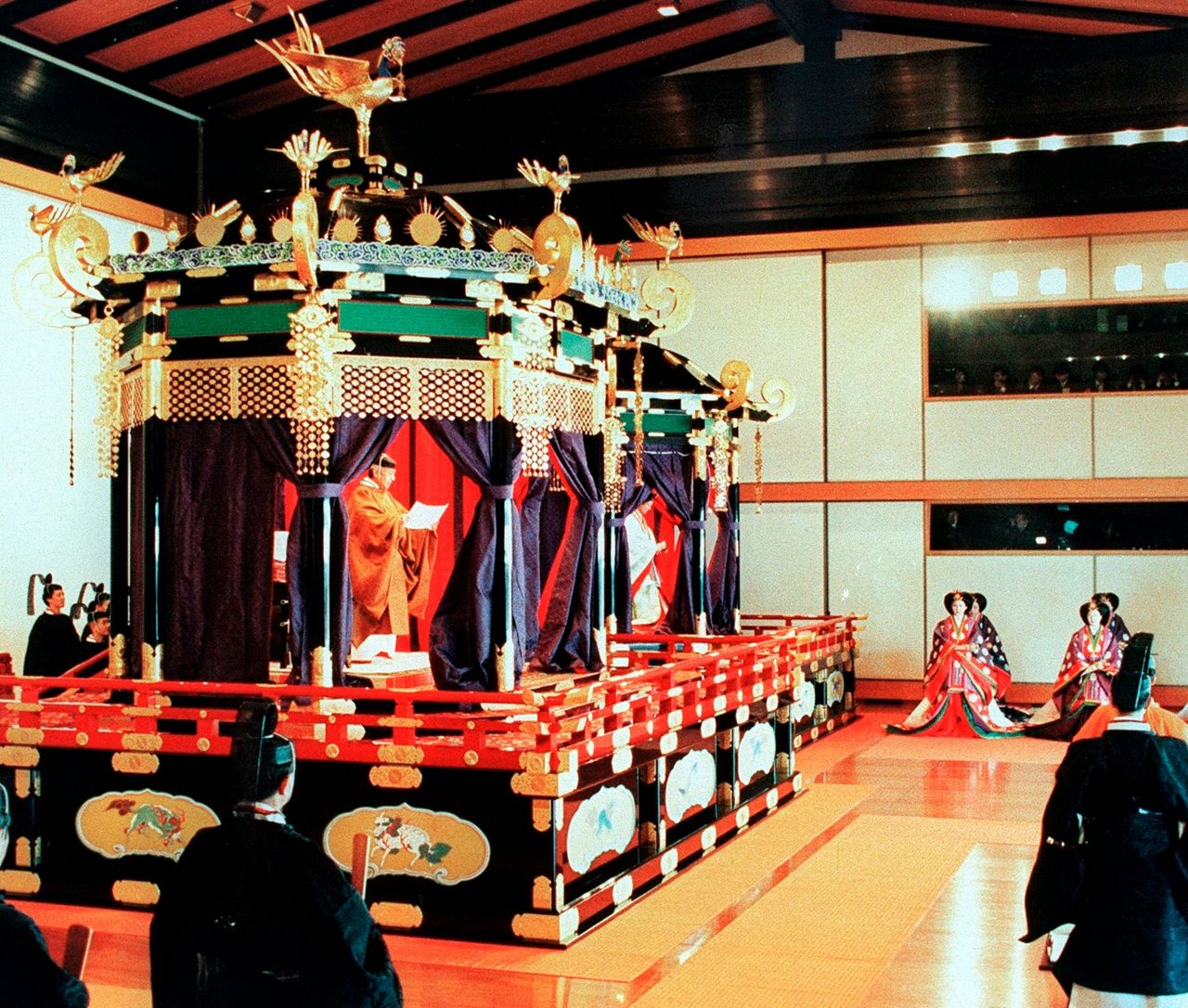 Special throne for Japan's next emperor arrives in Tokyo